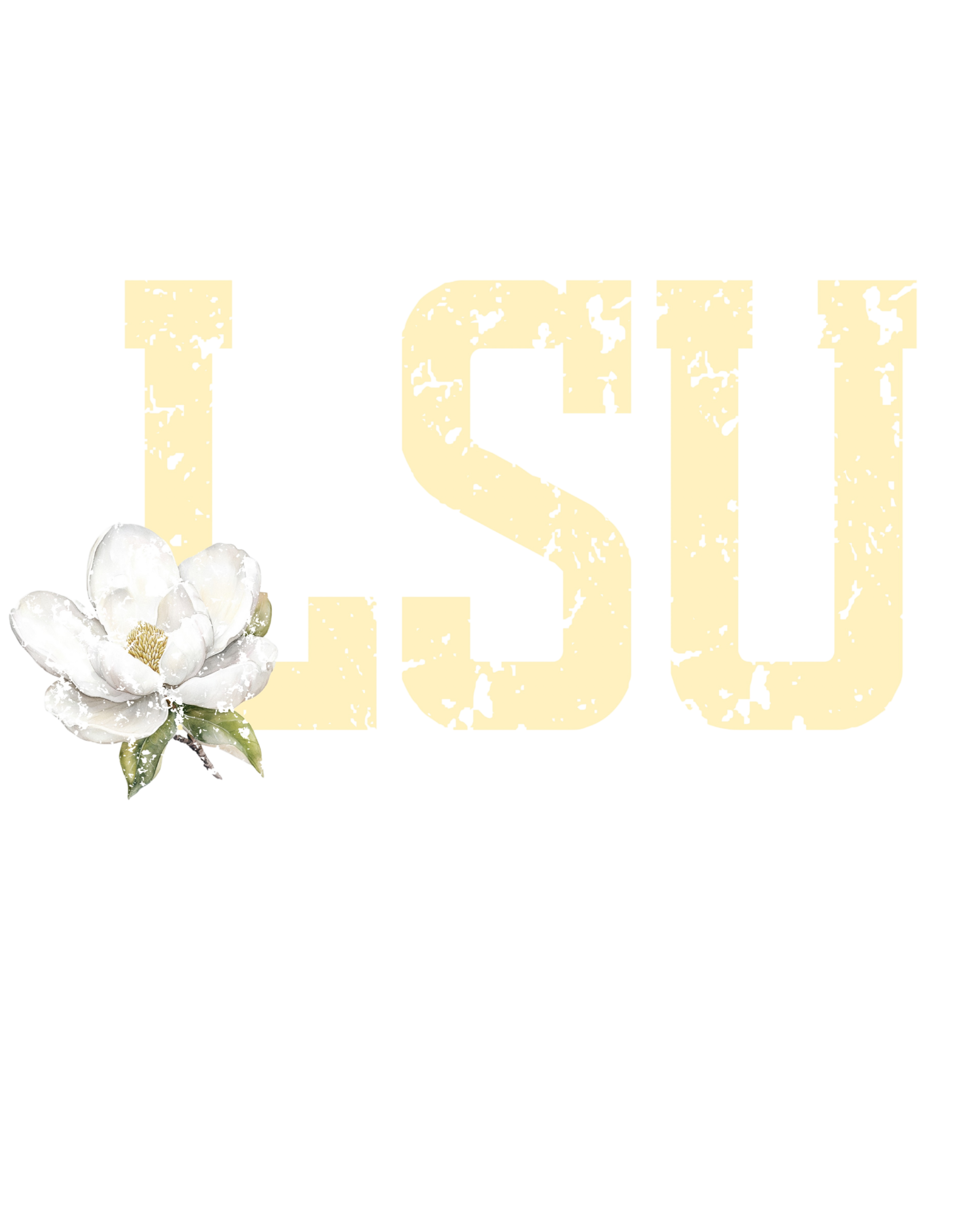 LSU Magnolia Yellow – MK Printing
